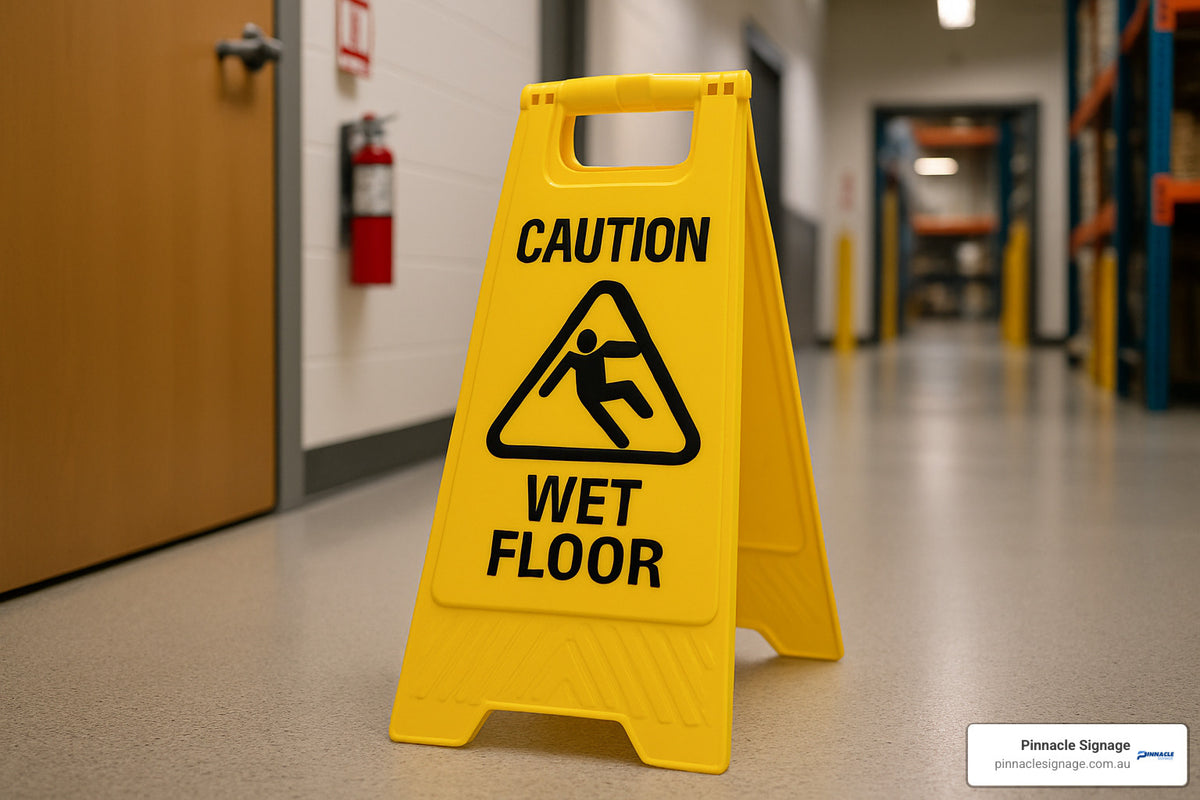 All About Caution Signage: Options and Tips — Pinnacle Signage