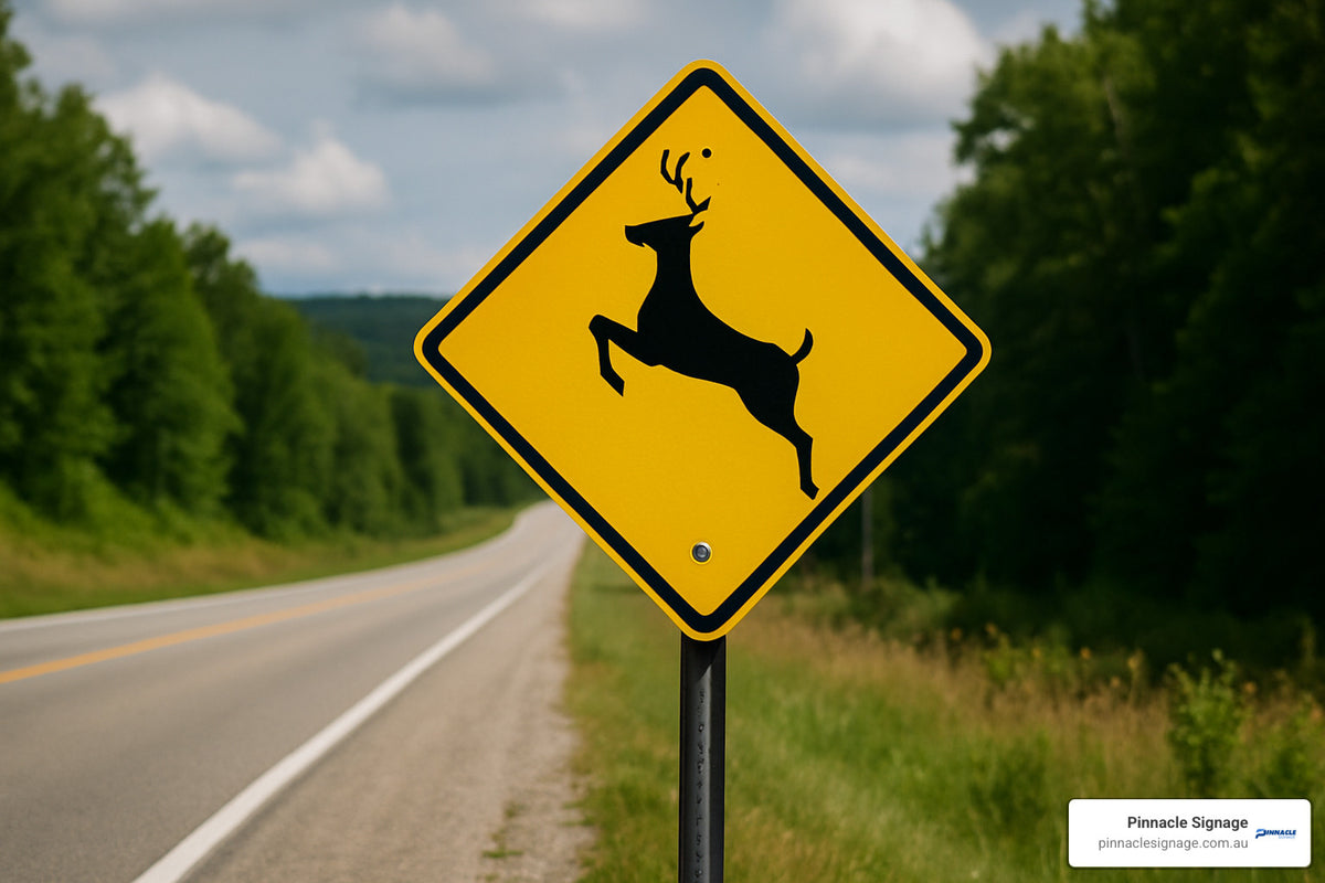 Road Hazard Signs Explained – Know Before You Go — Pinnacle Signage
