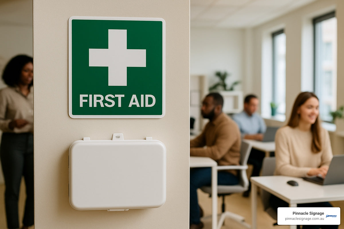 An Essential Guide to Choosing the Right First Aid Signage — Pinnacle ...