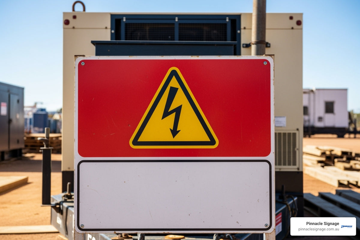 Detailed Guide to Danger High Voltage Sign Requirements — Pinnacle Signage