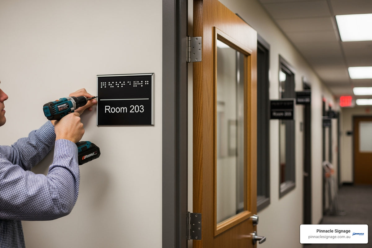 Universal Braille Signs: The 2026 Expert Guide — Pinnacle Signage