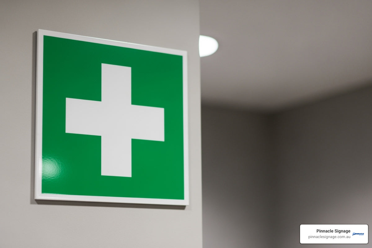 First Aid Post Sign Types: Everything You Need to Know — Pinnacle Signage