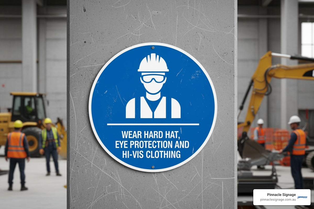 The A to Z of Mandatory Safety Signs — Pinnacle Signage