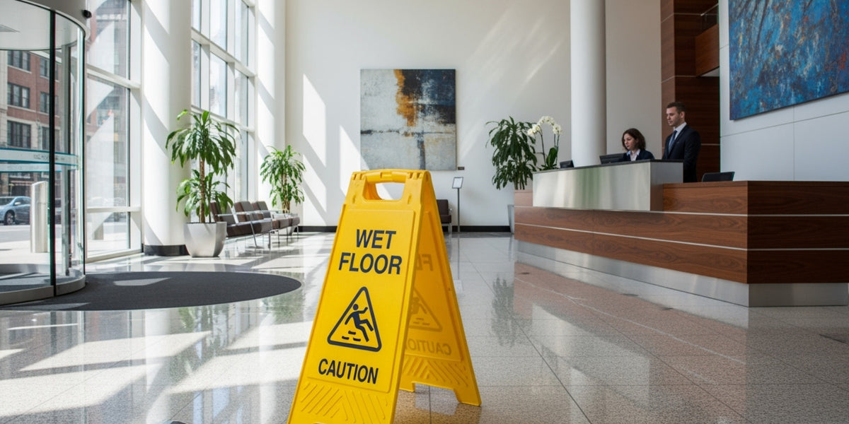 Wet Floor Signage: Essential Types, Placement, and WHS Compliance ...