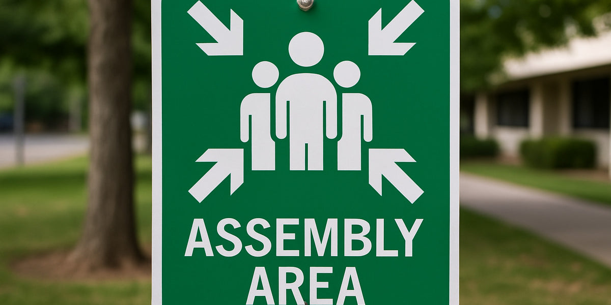Understanding Assembly Area Signs Made Easy — Pinnacle Signage