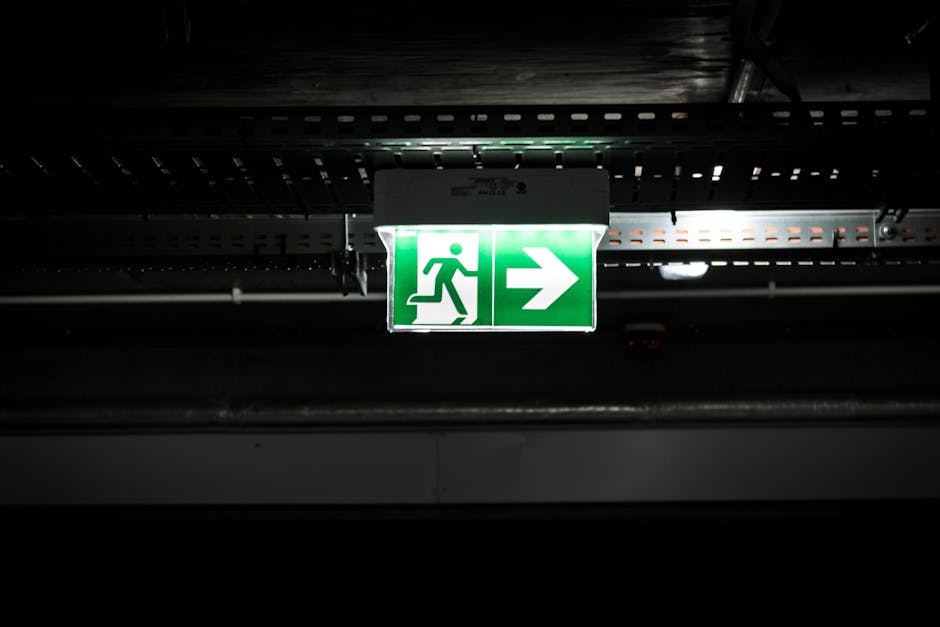Exit Strategy—Top Picks for Fire Exit Directional Signs — Pinnacle Signage