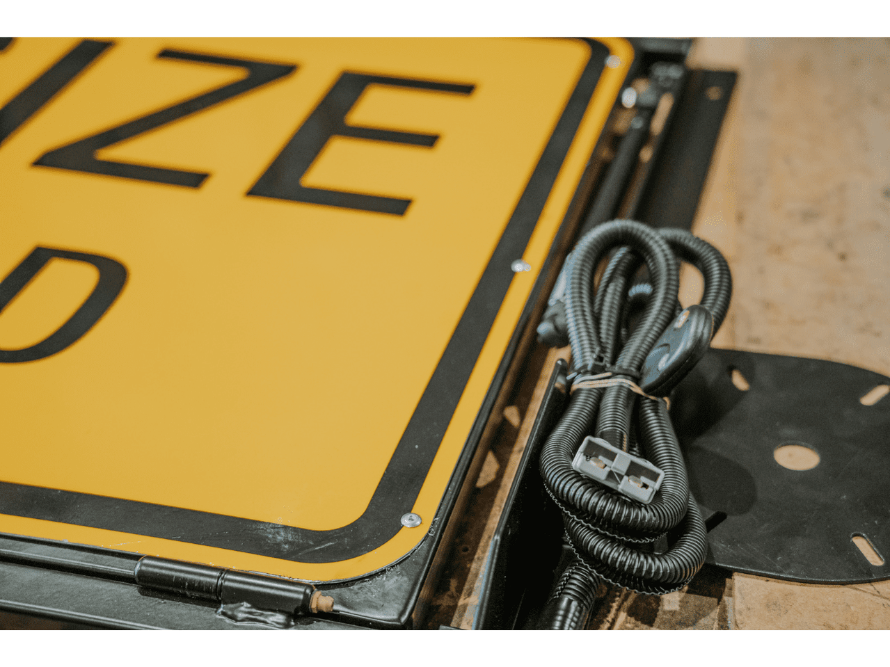 Escort Vehicle Pilot Sign Kit, Oversize Load Ahead, With Upgraded LED ...