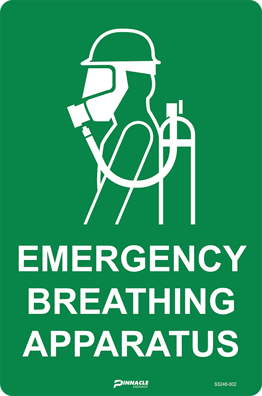Emergency Breathing Apparatus — Pinnacle Signage