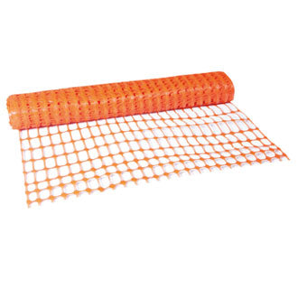 Orange Heavy Duty Plastic Barrier Mesh, 50m x 1m — Pinnacle Signage