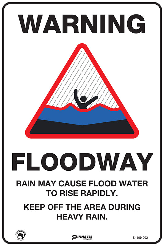 Floodway Warning — Pinnacle Signage