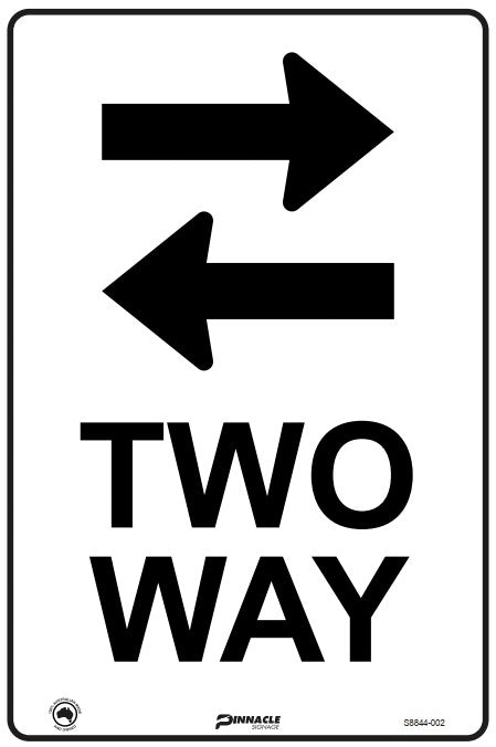 Two Way (Left & Right Arrows) — Pinnacle Signage