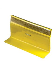 Temporary Raised Pavement Markers (Stick & Stomp), 2 Way Yellow ...