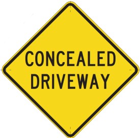 Concealed Driveway — Pinnacle Signage