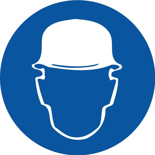 Hard Hat Pictogram — Pinnacle Signage